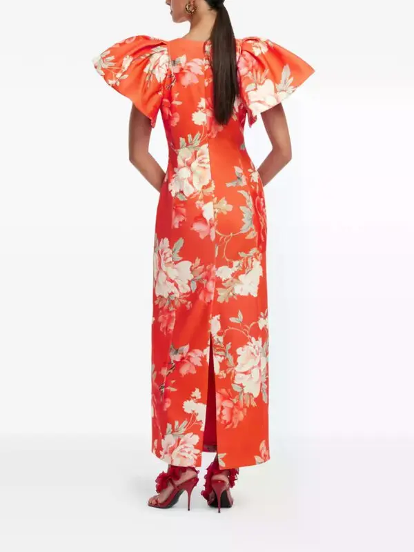 lucinda floral midi dress Lucinda Printed Midi Dress