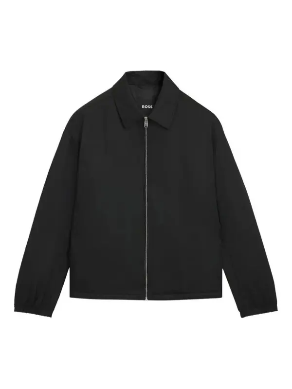 BOSS Zip-up Jacket - Black