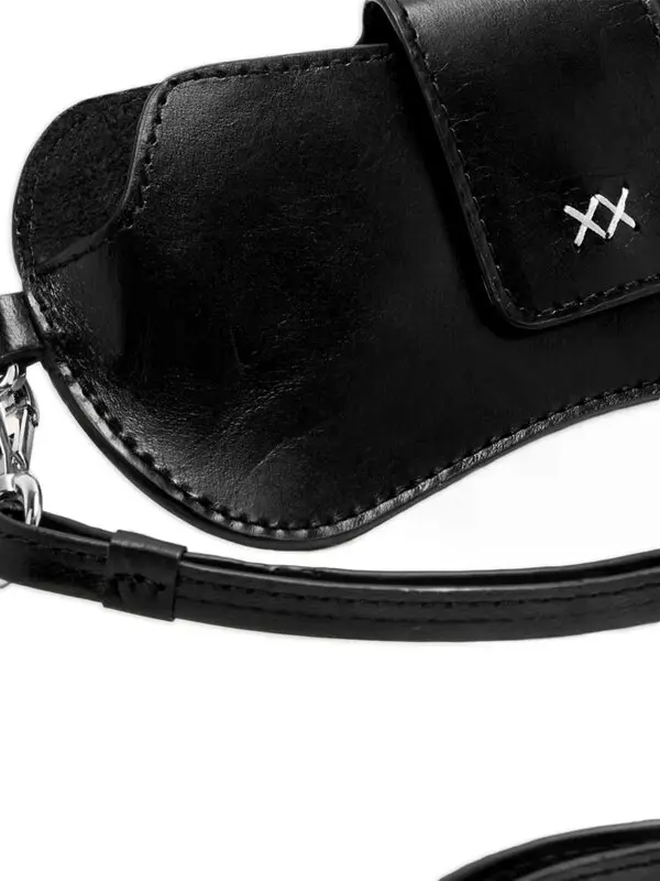 FORSA Appliqué Wash Bag - Black