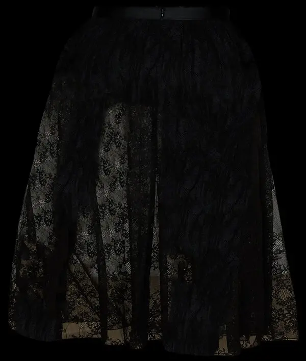 L'Agence Alona Lace Maxi Skirt