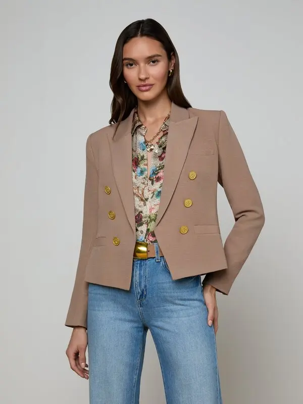 L'Agence Brooke Double Breasted Blazer