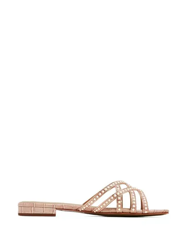 NICOLI Marcil Pearl Embellished Sandals