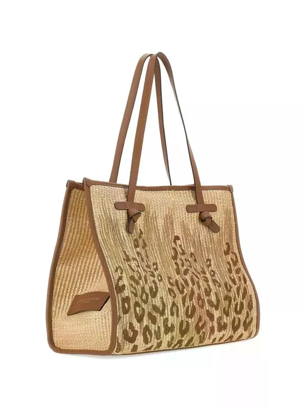 GIANNI CHIARINI Leopard-print Shoulder Bag
