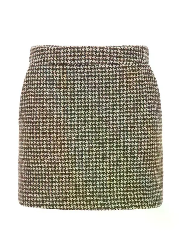KAOS Houndstooth Mini Skirt