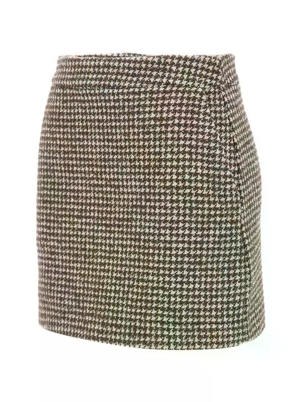 KAOS Houndstooth Mini Skirt