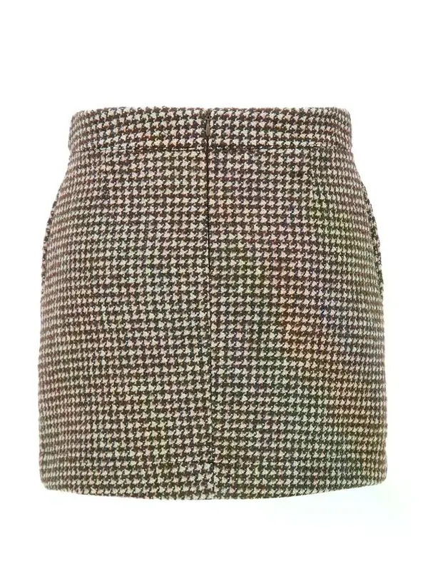 KAOS Houndstooth Mini Skirt