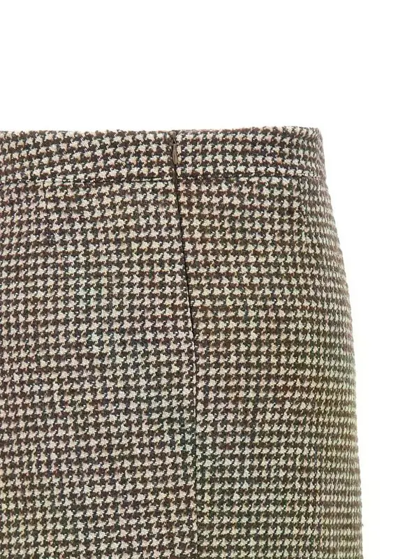 KAOS Houndstooth Mini Skirt