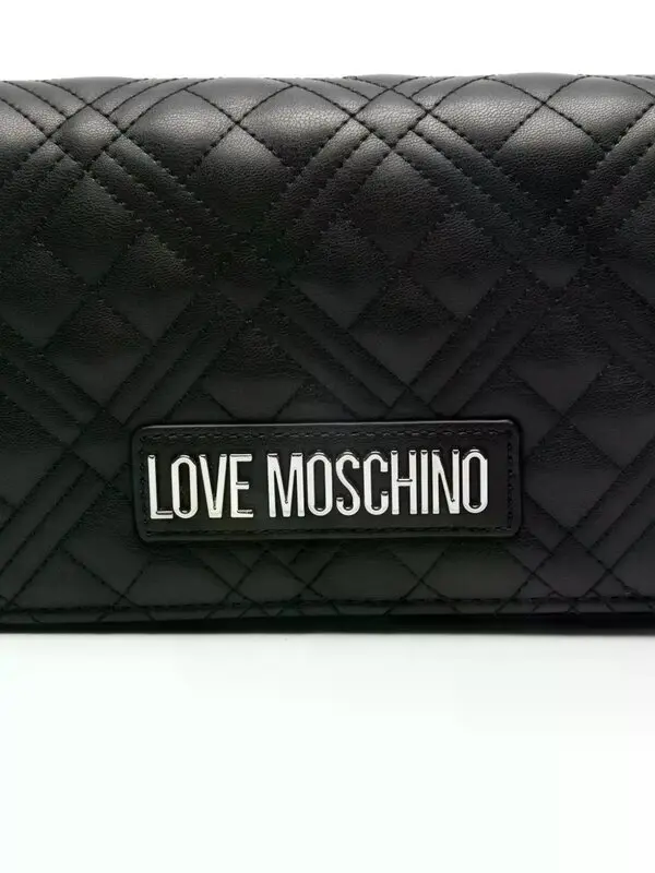 Moschino Chain-strap Shoulder Bag - Black