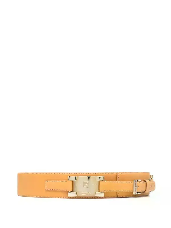 Gianfranco Ferre 1990s Leather Belt - Brown