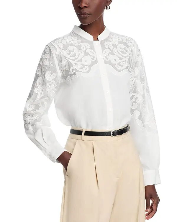 Elie Tahari The Leslie Blouse