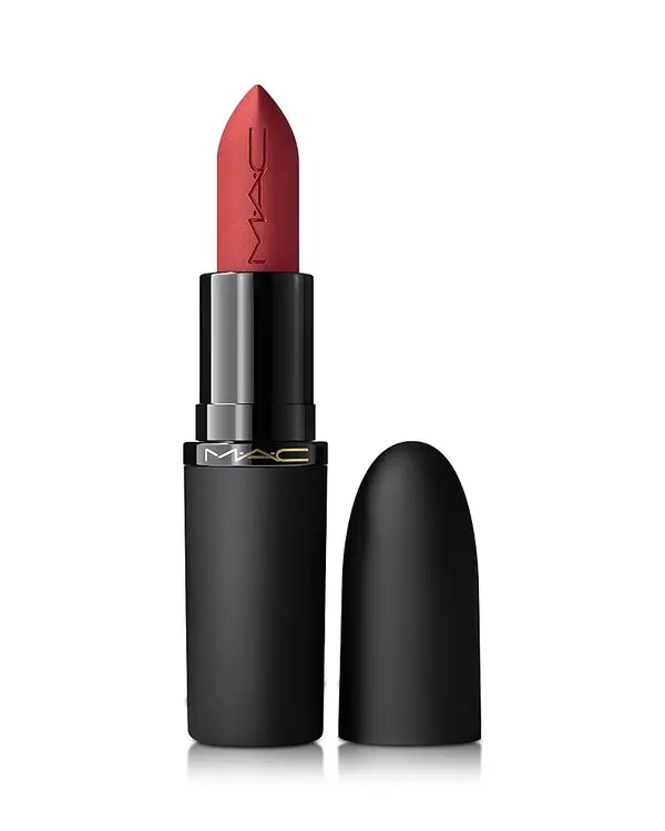 MAC COSMETICS Powder Kiss Hazy Matte Lipstick - Dubonnet Buzz