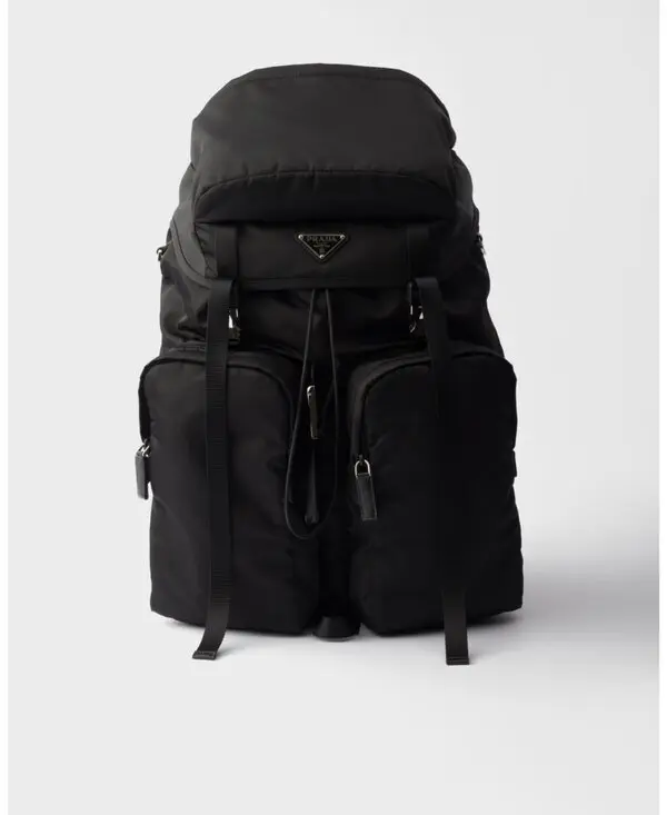 Prada Re-nylon And Saffiano Leather Backpack