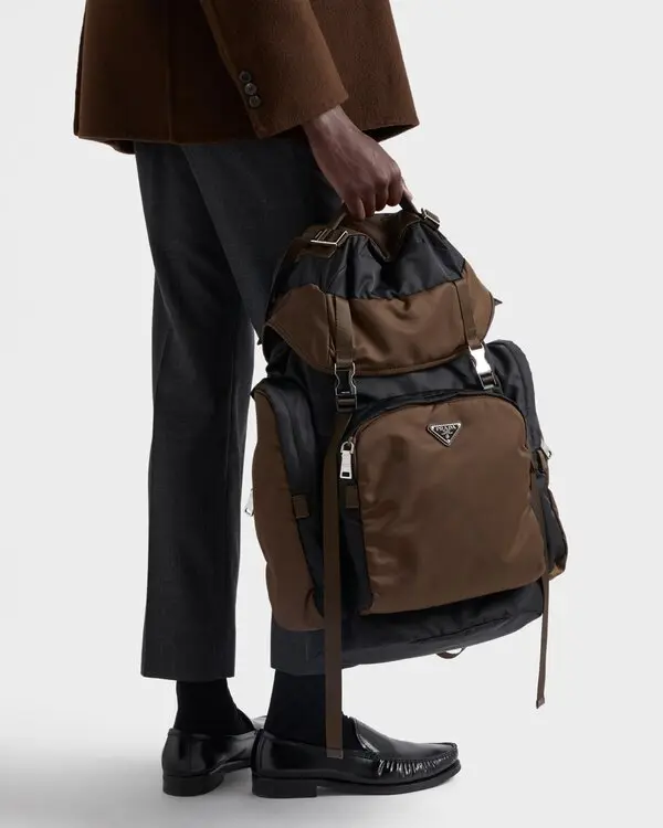 Prada Re-nylon Backpack - Black