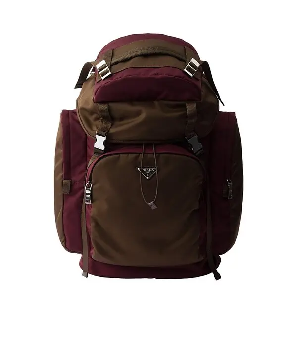 Prada Re-nylon Backpack - Burgundy