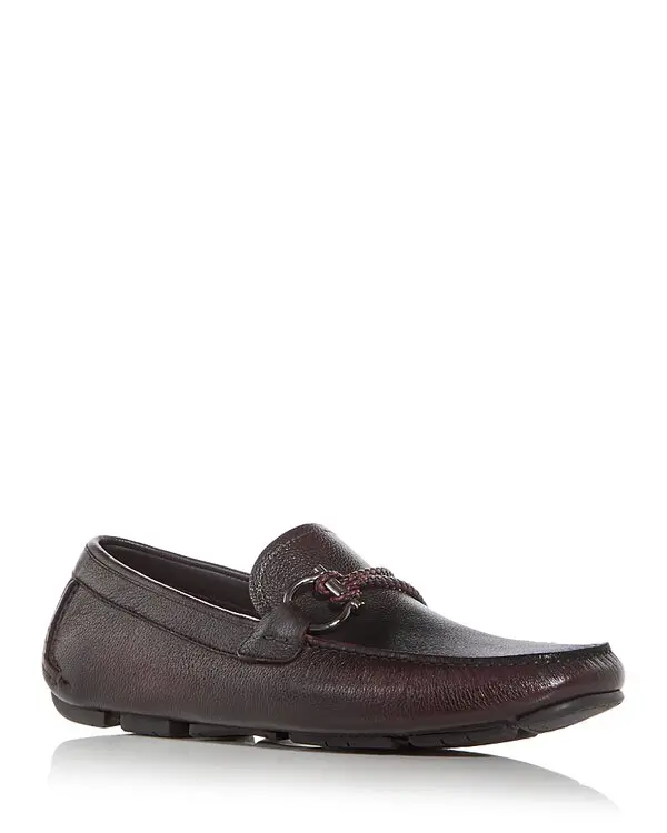 FERRAGAMO Gancini Loafers - Cordovan