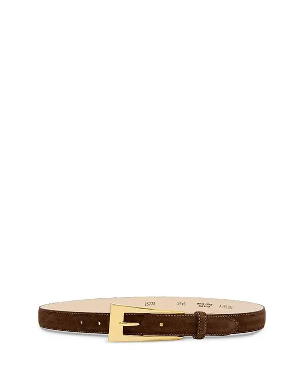 AUREUM No. 10 Leather Belt - Chocolate