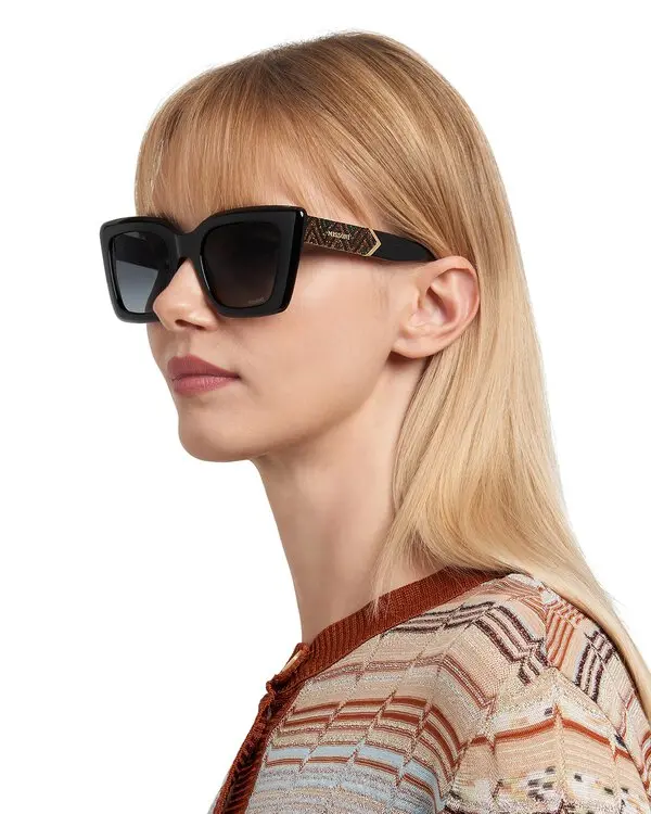 Missoni Cat Eye Sunglasses 51mm - Black