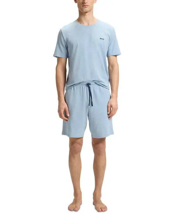 Hugo Boss Logo Pajama Shorts