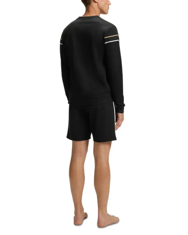 Hugo Boss Striped Cotton Sweatshirt