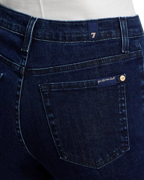 7 For All Mankind Modern Dojo High Rise Wide Leg Flare Jeans