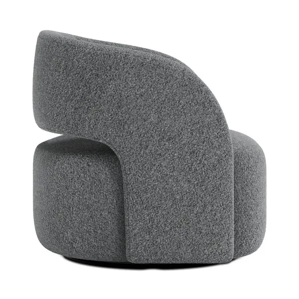 BERNHARDT Chino Fabric Swivel Chair