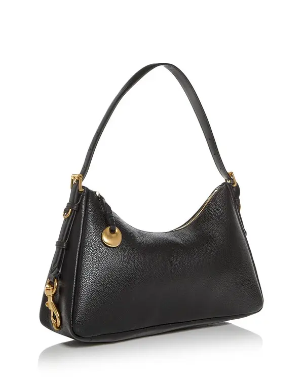 Rebecca Minkoff Mia Large Leather Shoulder Bag - Black