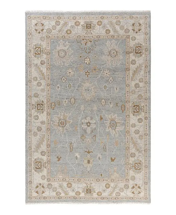 LR HOME Homora Sen-630 Area Rug 6'x9 - Blue
