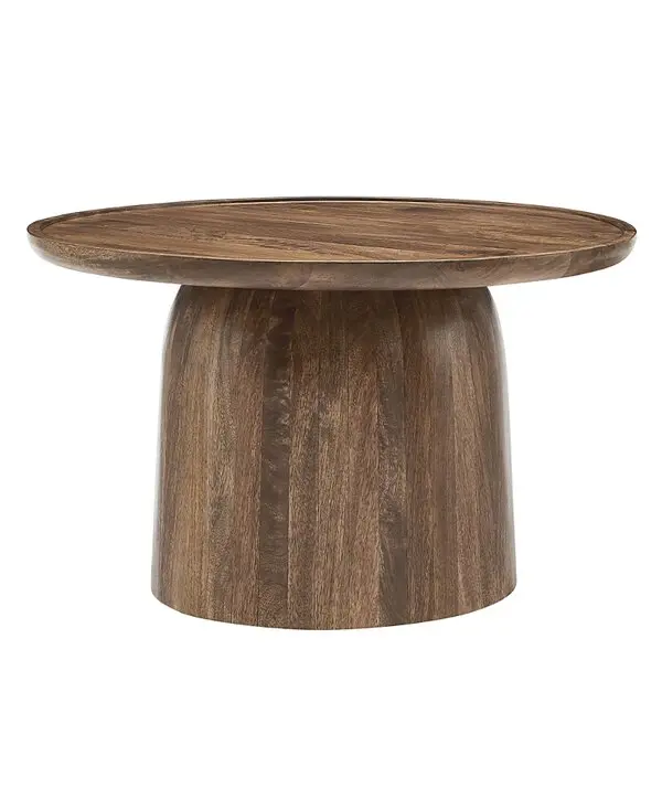 MODWAY Holloway 30 Round Wood Coffee Table