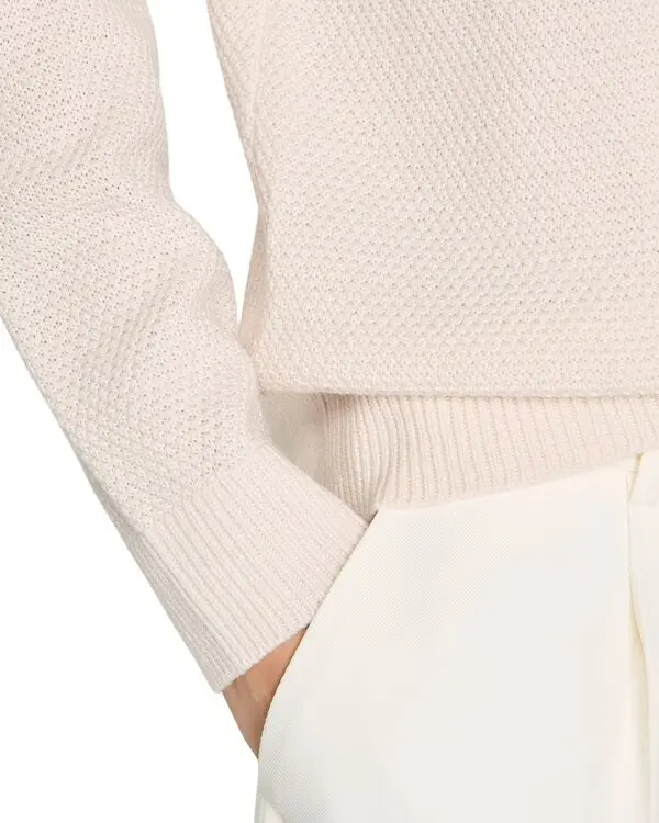Sandro Seed Stitch Sweater - Ecru