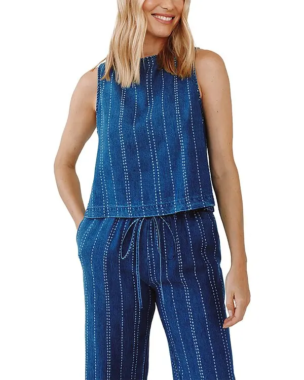 Bella Dahl Sleeveless Button Back Top