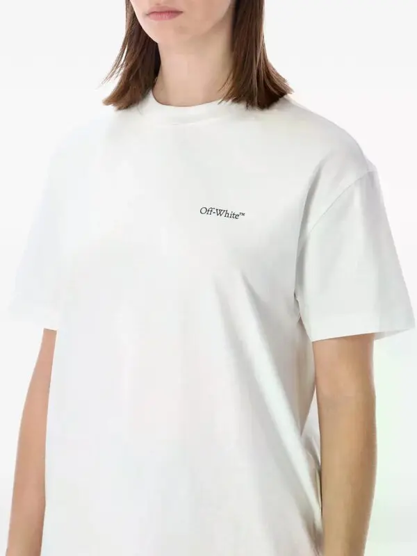 Off-White Floral Print T-shirt