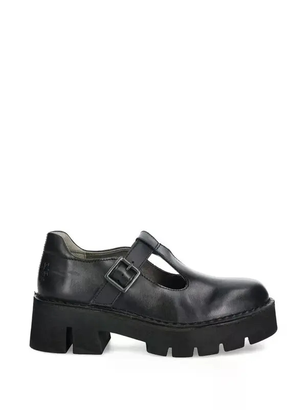 Fly London Buckle-strap Lug-sole Shoes