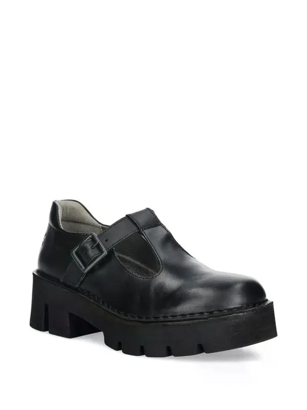 Fly London Buckle-strap Lug-sole Shoes