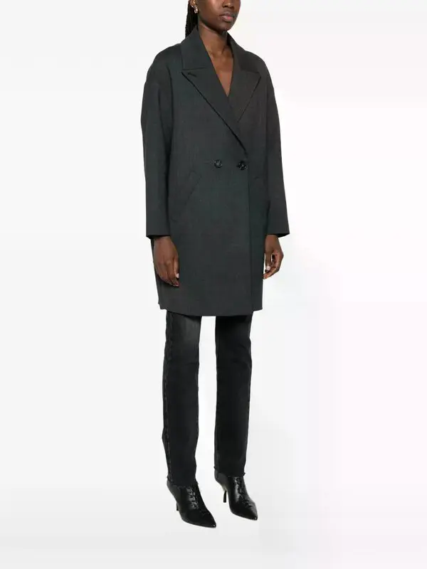 Patrizia Pepe Double-breasted Overcoat