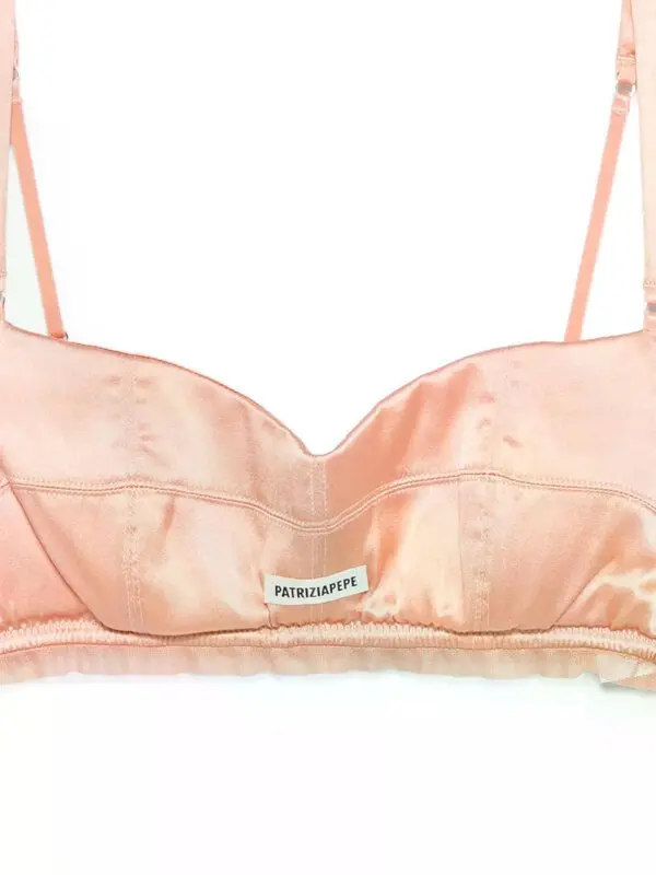 Patrizia Pepe Logo-detail Bra