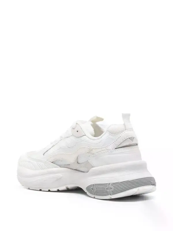 Emporio Armani Leather Sneakers - White