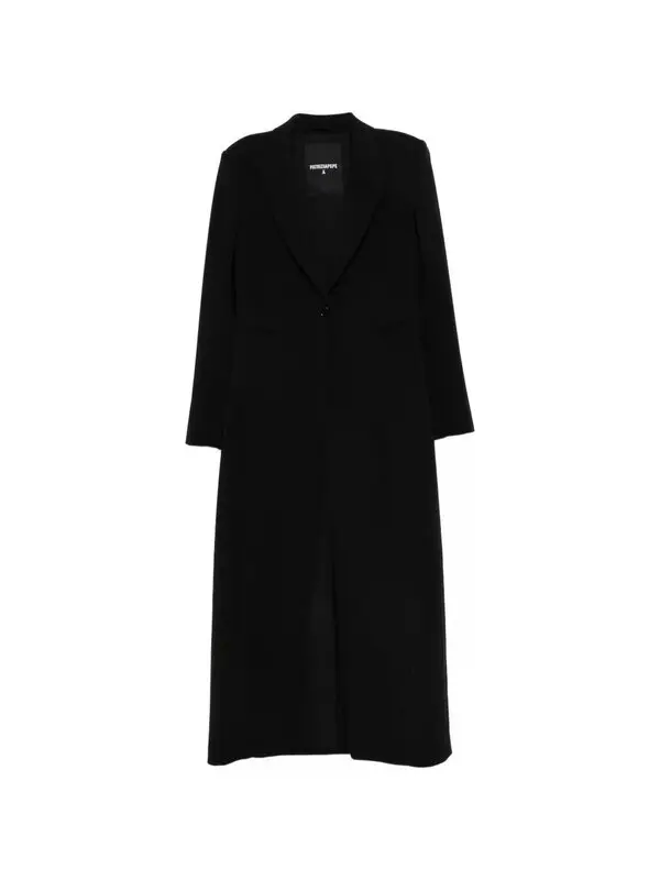 Patrizia Pepe Single-breasted Long Coat