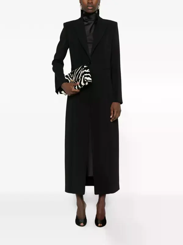 Patrizia Pepe Single-breasted Long Coat