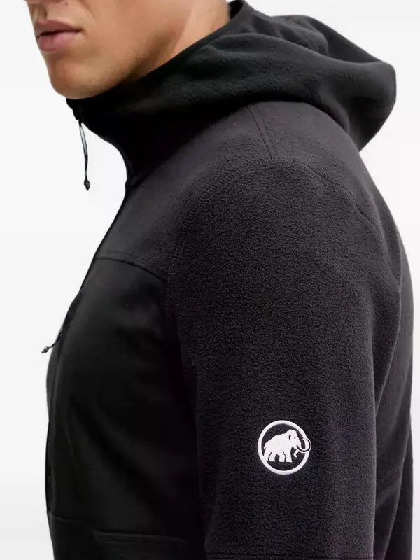 MAMMUT Logo-print Zip Up Hoodie