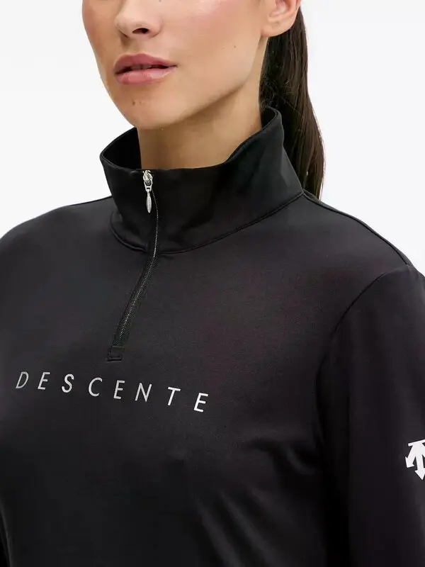 DESCENTE Zip-up Long Sleeve Top