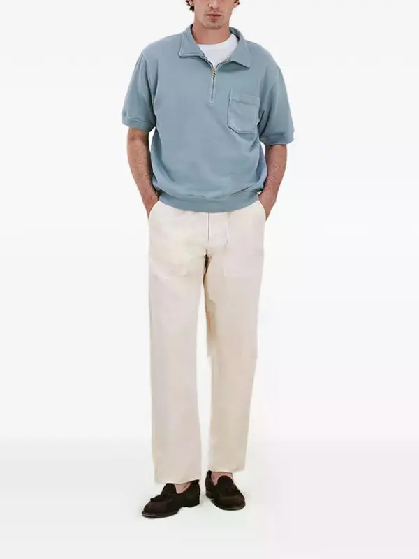 FORTELA Patch-pocket Trousers - Neutrals