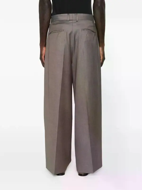 STEIN Pleated Wide Leg Trousers