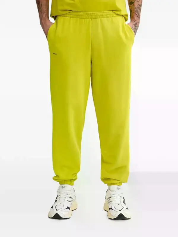 PANGAIA Cotton Track Pants - Yellow