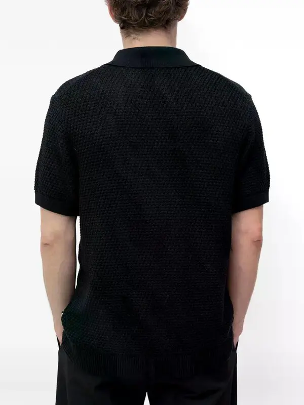 BOSS Textured Short-sleeve Shirt