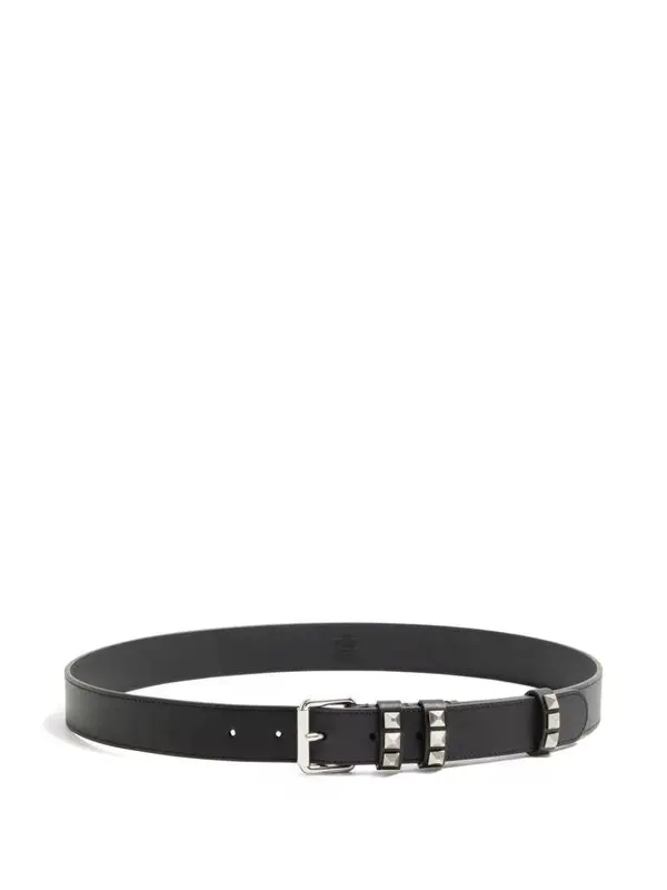 Valentino Garavani Flaneuse Studded Leather Belt - Black
