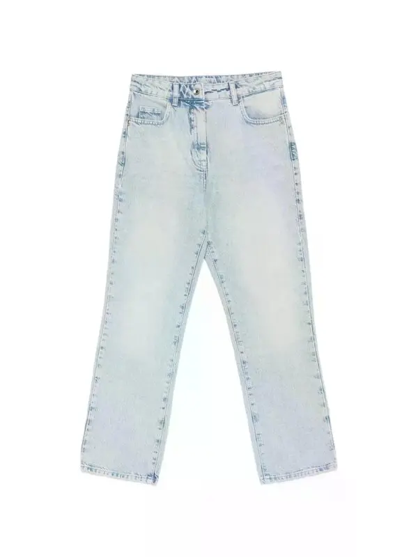 Patrizia Pepe High-waist Straight Leg Jeans