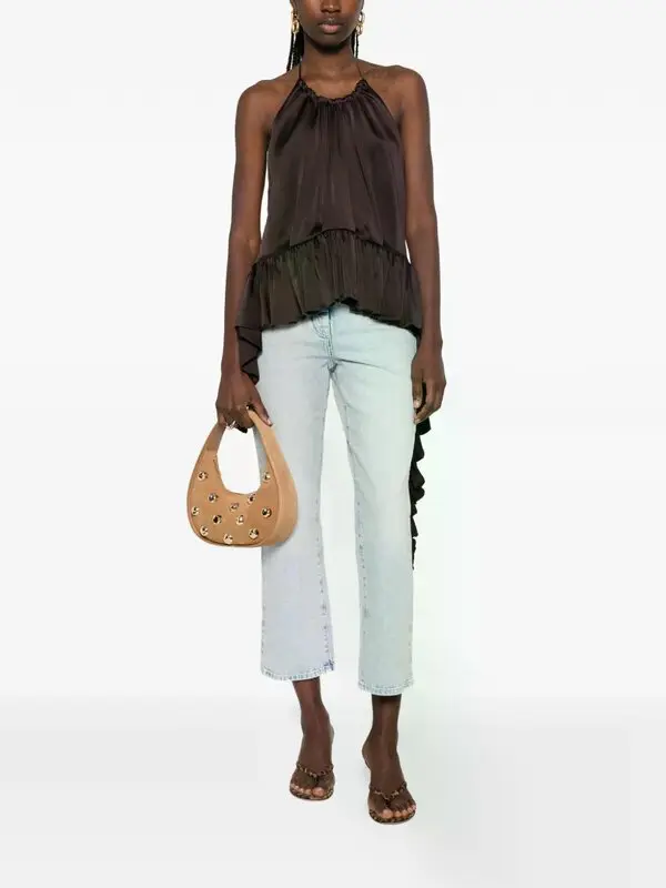 Patrizia Pepe High-waist Straight Leg Jeans