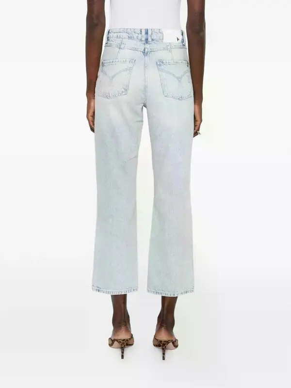Patrizia Pepe High-waist Straight Leg Jeans