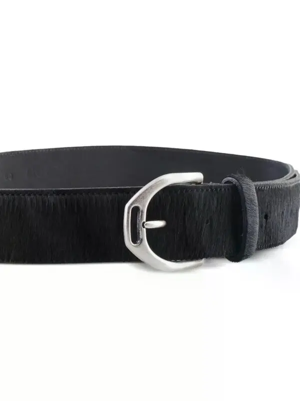 MOLEBO Pony Belt With Silver-tone Hardware