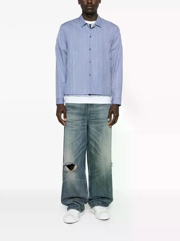 Sacai Striped Overshirt